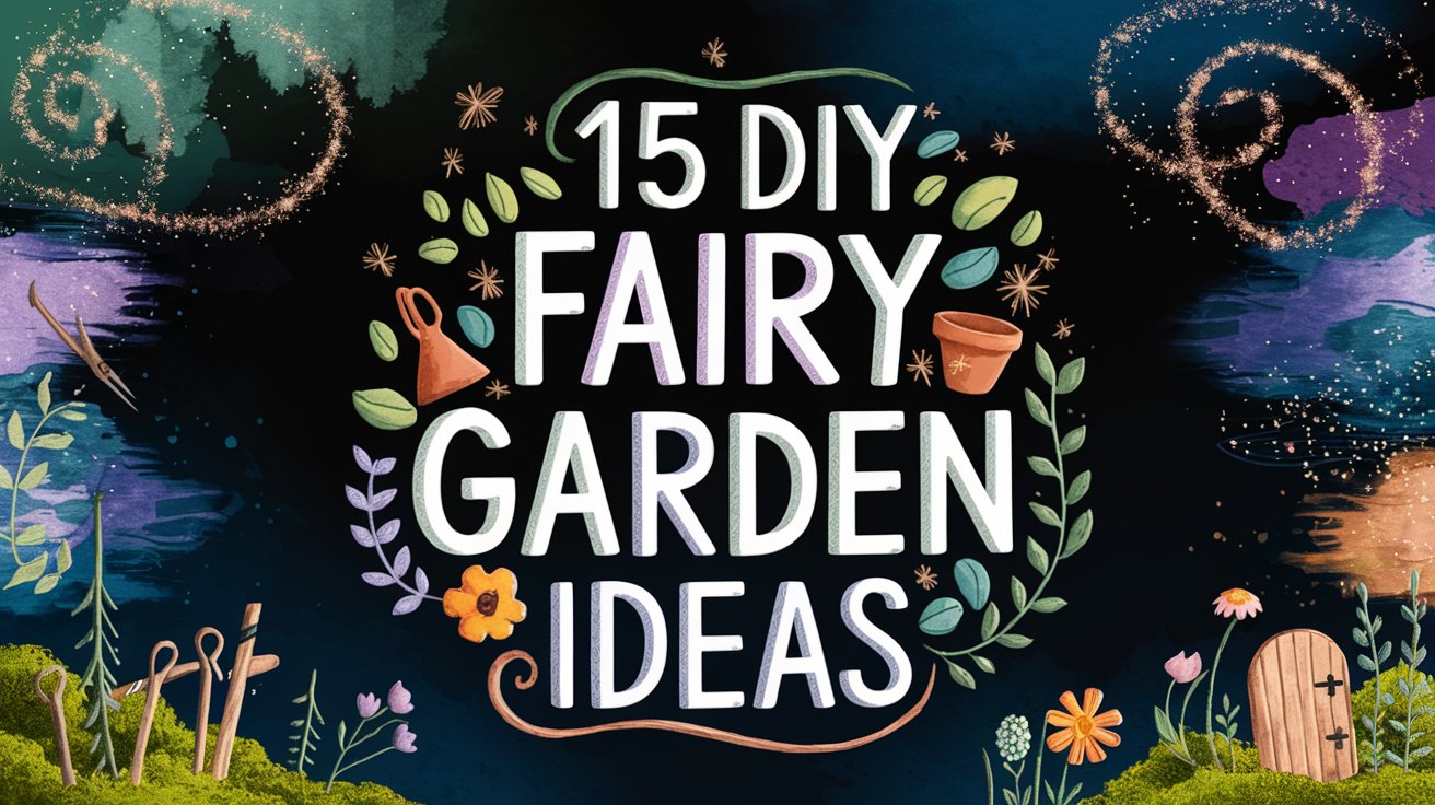15 DIY Fairy Garden Ideas to Spark Magic in Your Home